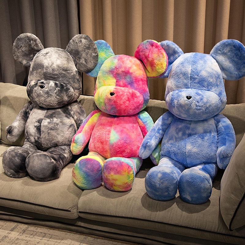 3 Sizes Stuffed Toy Vicken Bear Brick Bear Plush Toy Doll Birthday ...