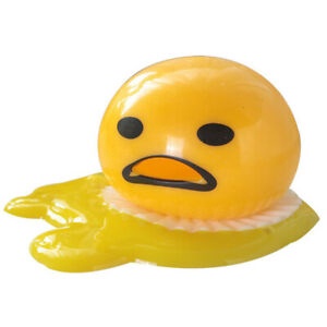 Puking Ball Egg Yolk Squishy Toy Stress Ball With Yellow Goop Relieve ...