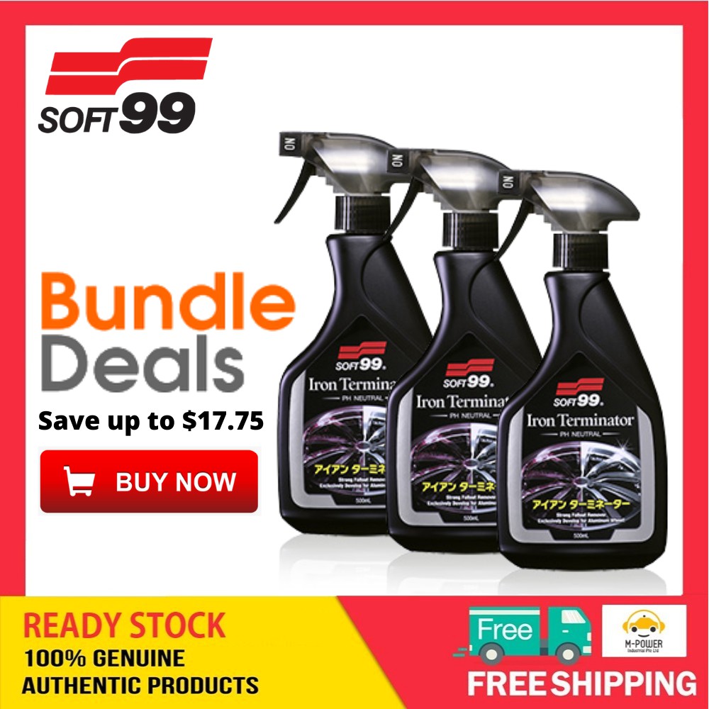 Soft 99 Iron Terminator - 500ml - (Bundle Deals available) | Shopee ...