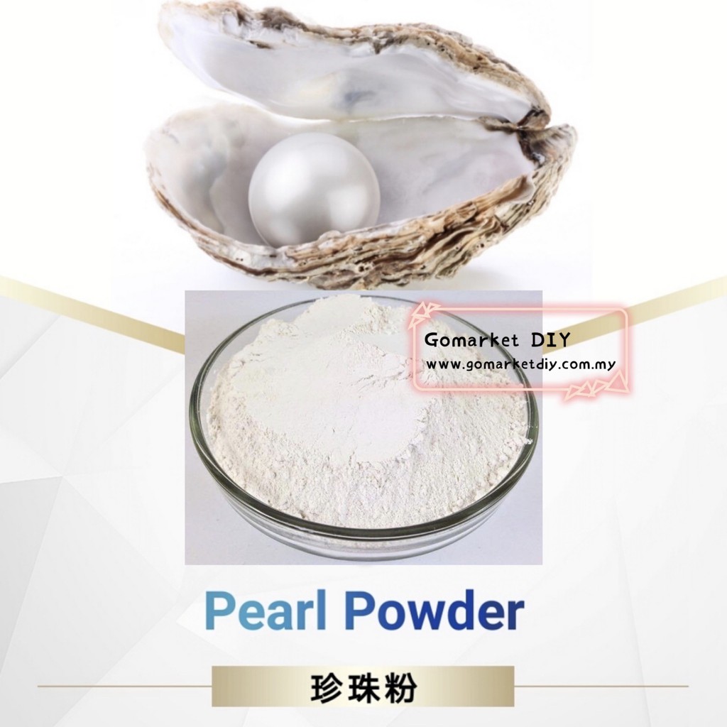 100% Pure Pearl Powder Edible can eat Serbuk Mutiara Whitening Herbal ...
