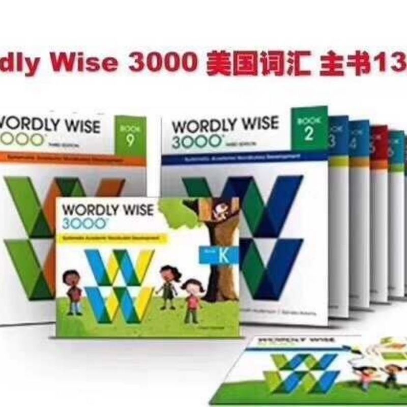 wordly wise 3000 K-12 4th edition 35 books, include answer key | Shopee ...