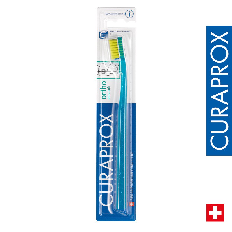 Curaprox CS ortho ultra soft toothbrush (for braces care) | Shopee ...