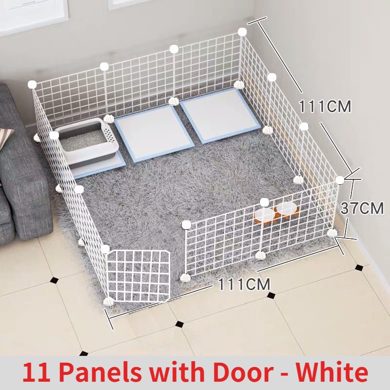 Sg Stock -DIY dog/Cat/Rabbit/Guinea Pig Modular Cage Playpen / pvc ...