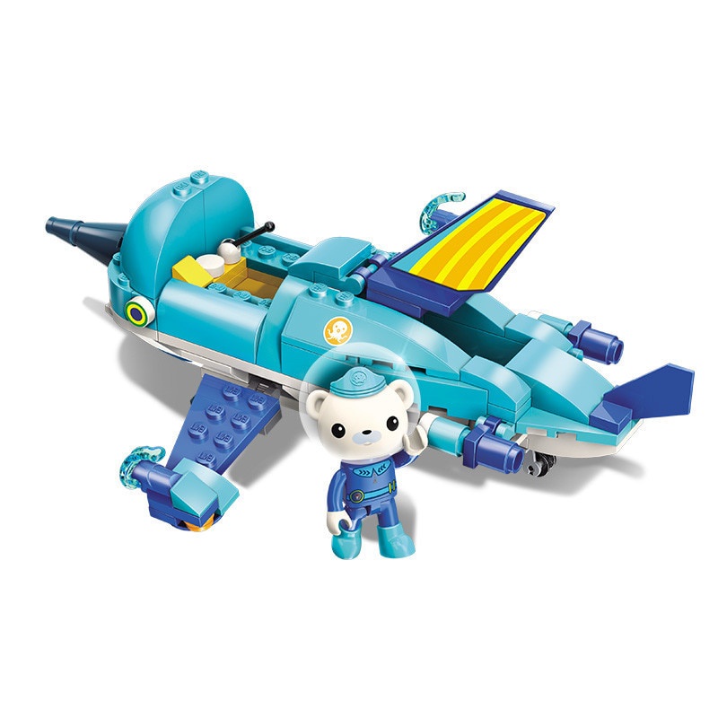 Submarine Column Les Octonauts Octopod Octopus Playset & Barnacles ...
