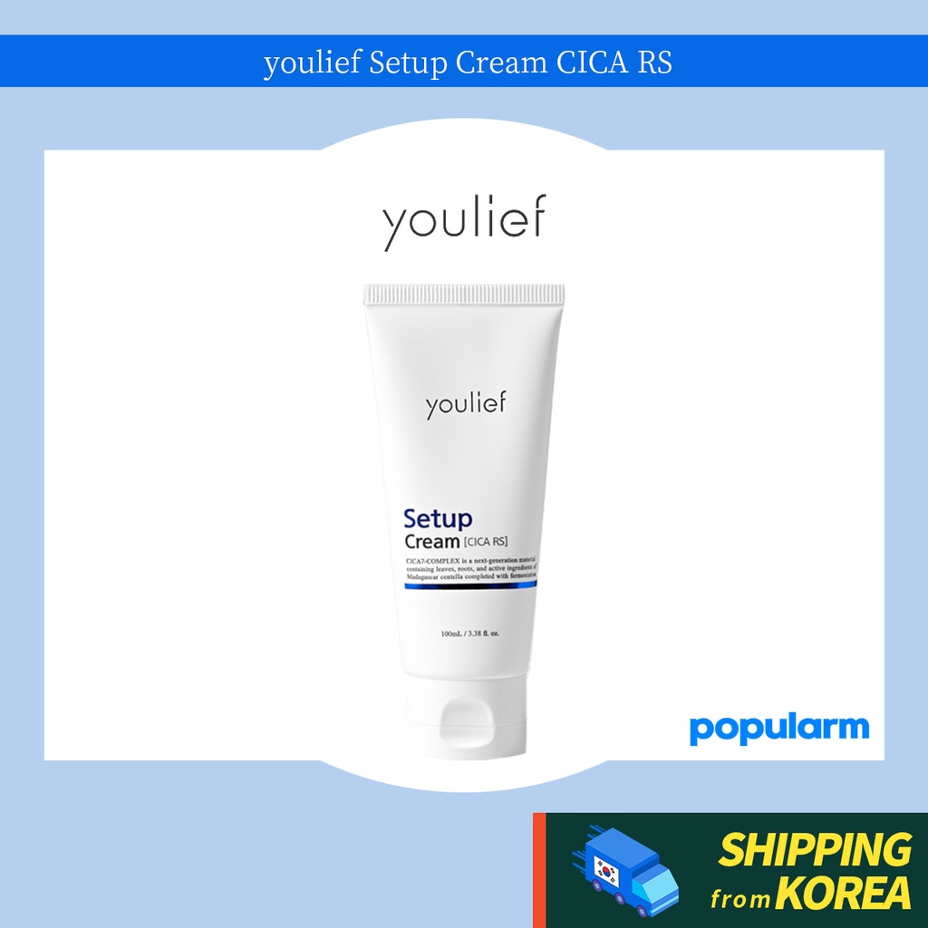 YOULIEF Setup Cream Cica RS | Shopee Singapore