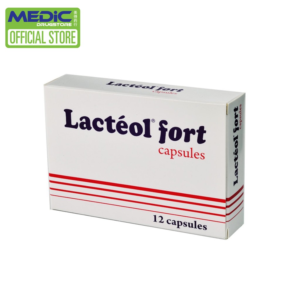 Lacteol Fort Capsules 12s - By Medic Drugstore | Shopee Singapore