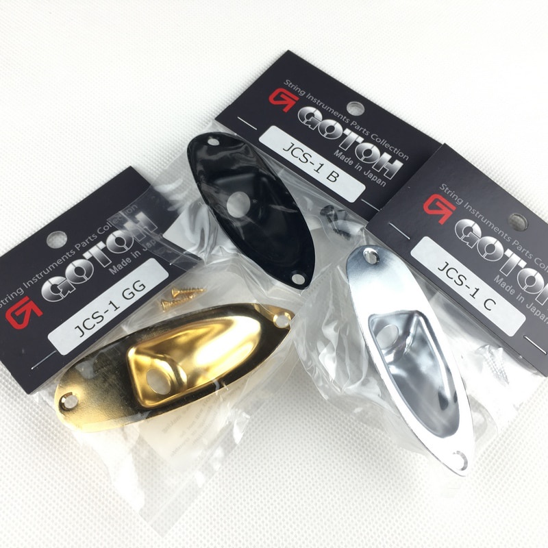 Genuine Original GOTOH JCS-1 Relic Metal Jack Plate For ST Electric Guitar MADE IN JAPAN ...