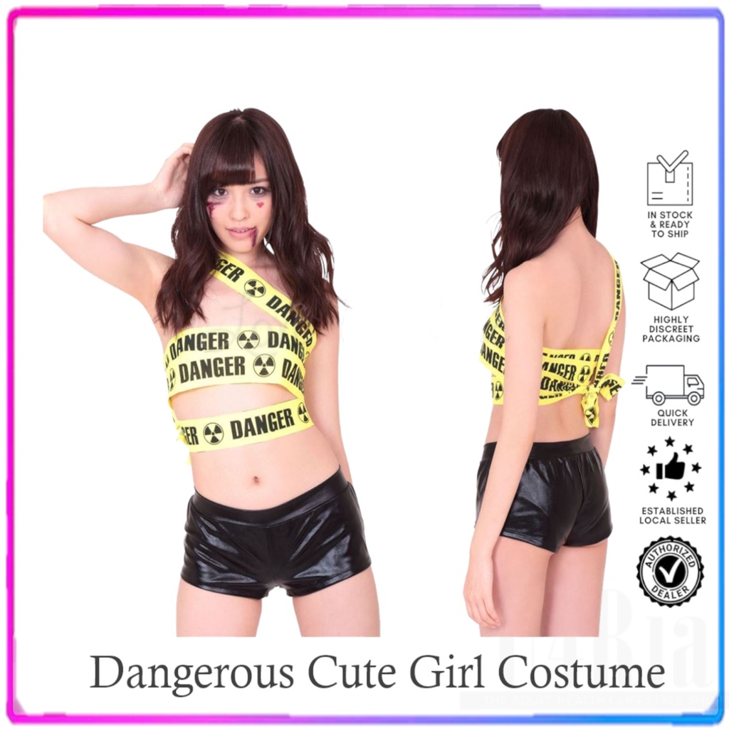 Japan BeWith Dangerous Cute Girl Costume M Size | Shopee Singapore