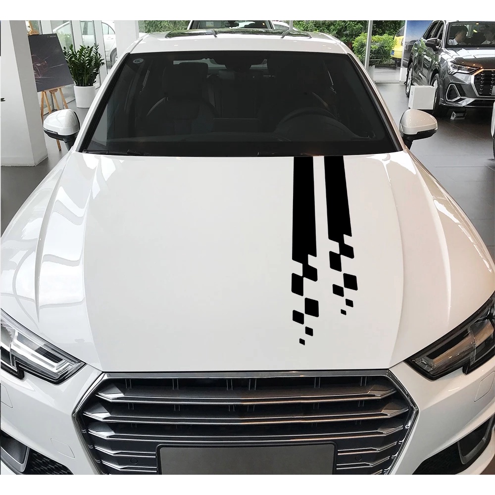 2pcs Car Cover Vinyl Film Sticker For Audi BMW Ford Volkswagen Toyota ...