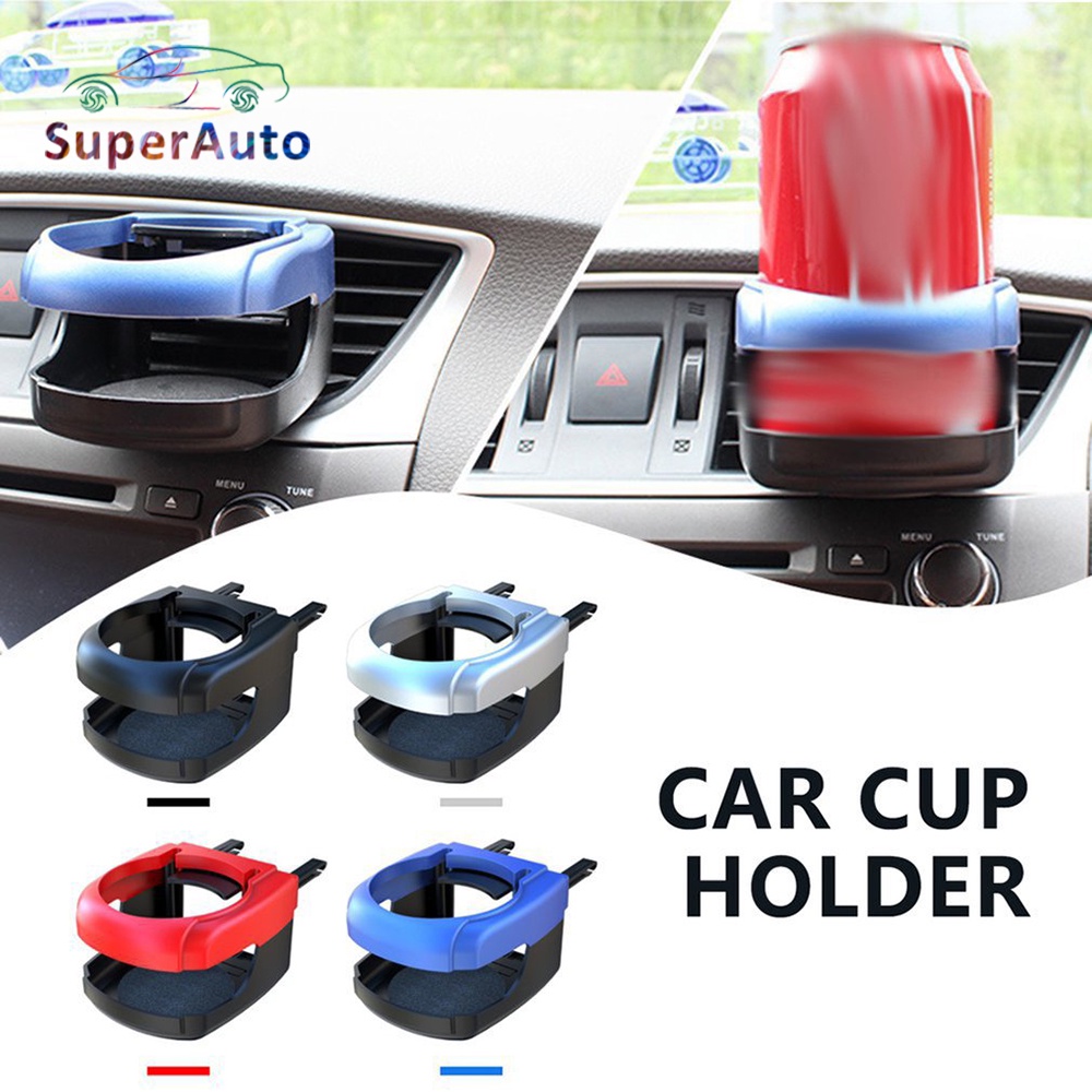 SuperAuto Car Water Cup Holders Universal Car Drink Holders Car Air ...