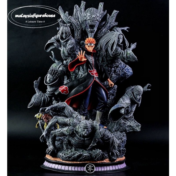 41CM NARUTO ANIME CS PAIN YAHIKO AKATSUKI ITACHI COPY RESIN GK FIGURE ...
