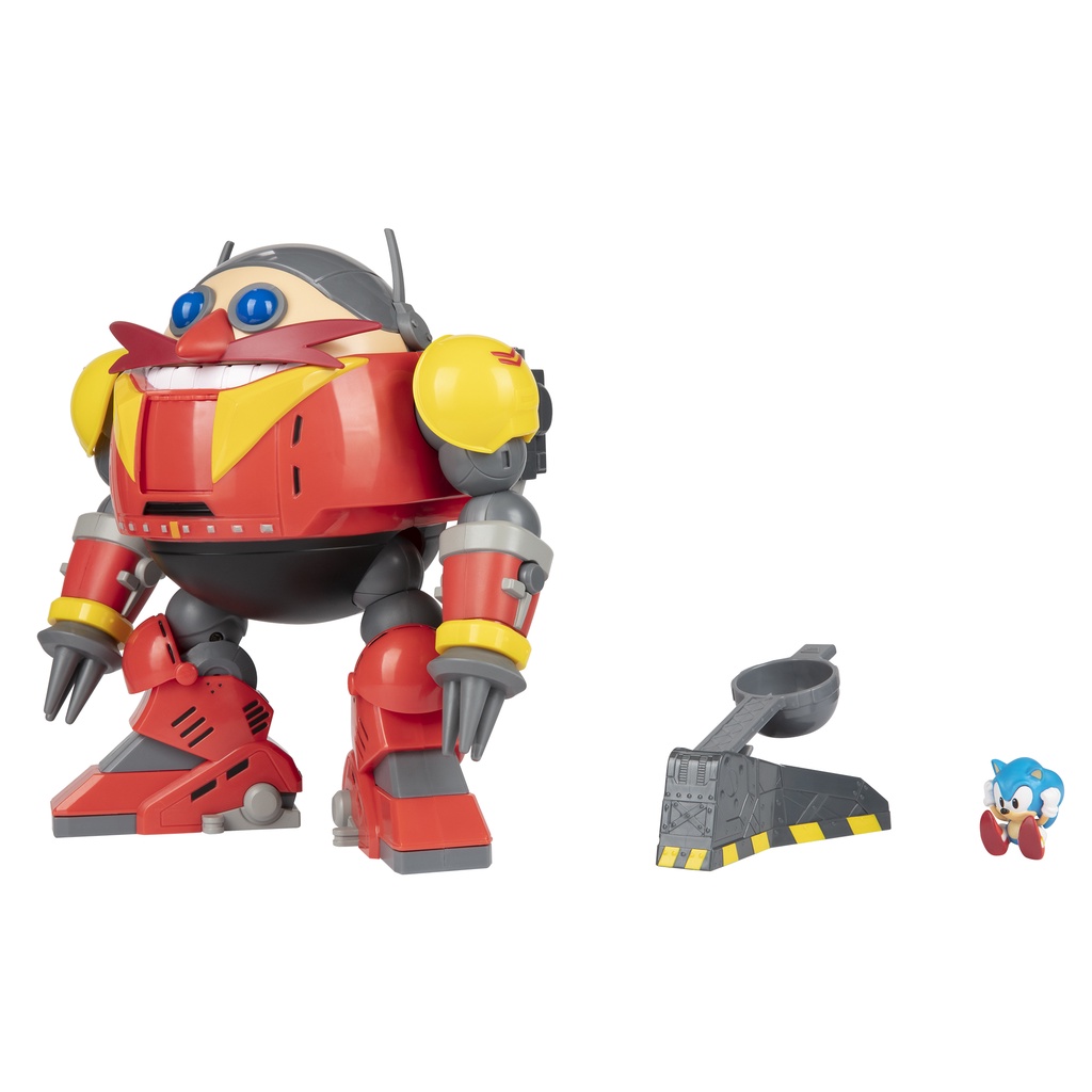 Sonic the Hedgehog 30th Anniversary Giant Eggman Robot Battle Set with ...