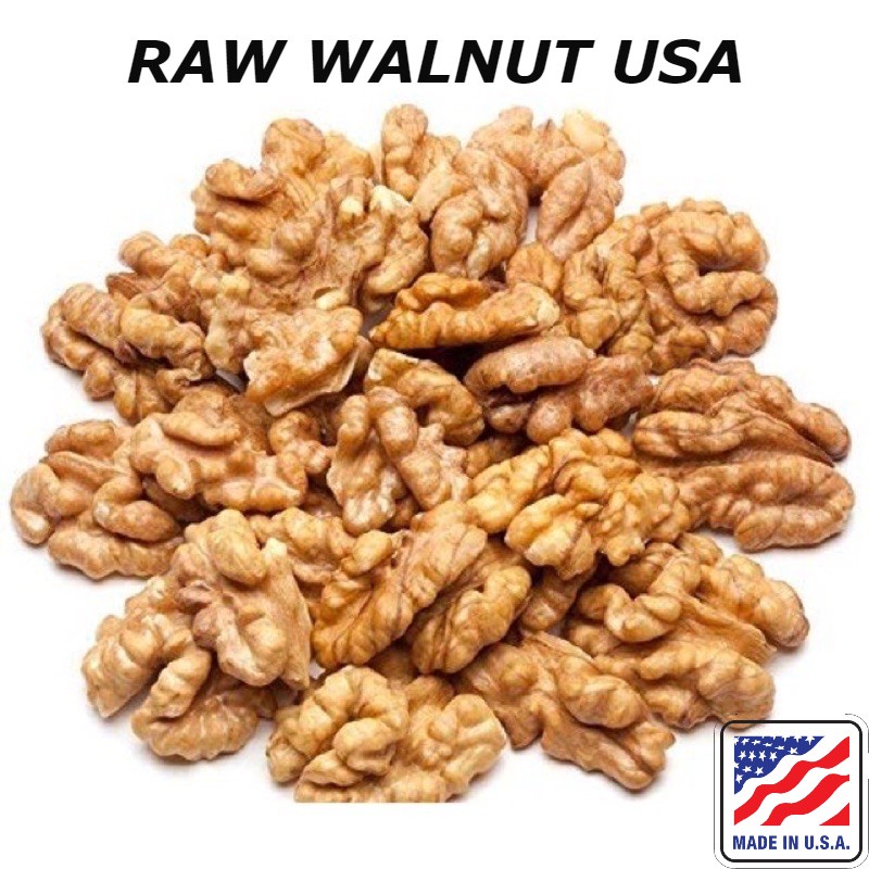 500g | 1kg USA RAW WALNUT (80% halves) / USA WALNUT PEANUTS | Shopee ...