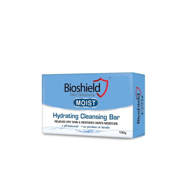 BIOSHIELD MOIST HYDRATING CLEANSING BAR 100G ( RELIEVE DRY SKIN ...