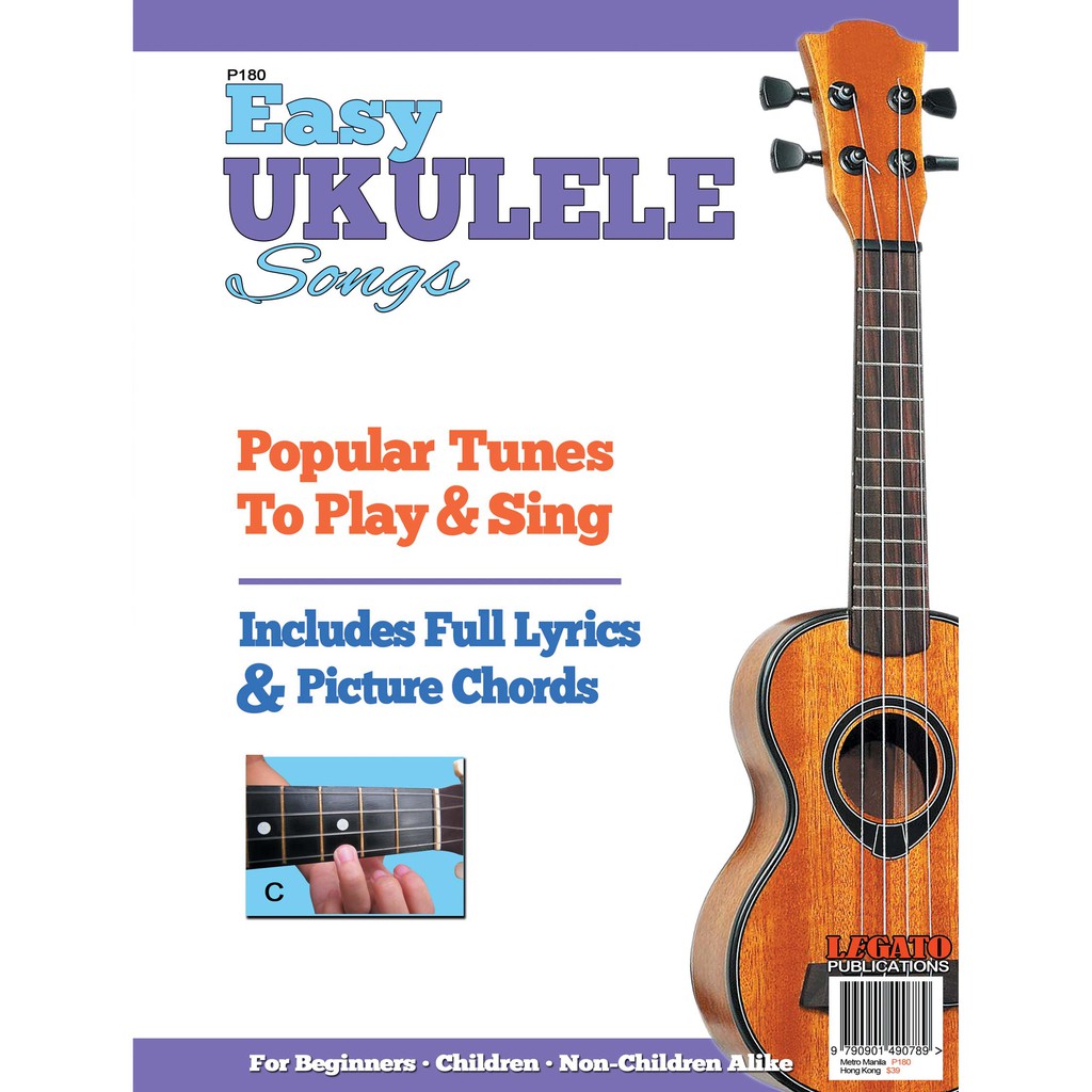 Easy Ukulele Songs Book, Ukulele Songbook, Ukulele Book, Ukulele ...