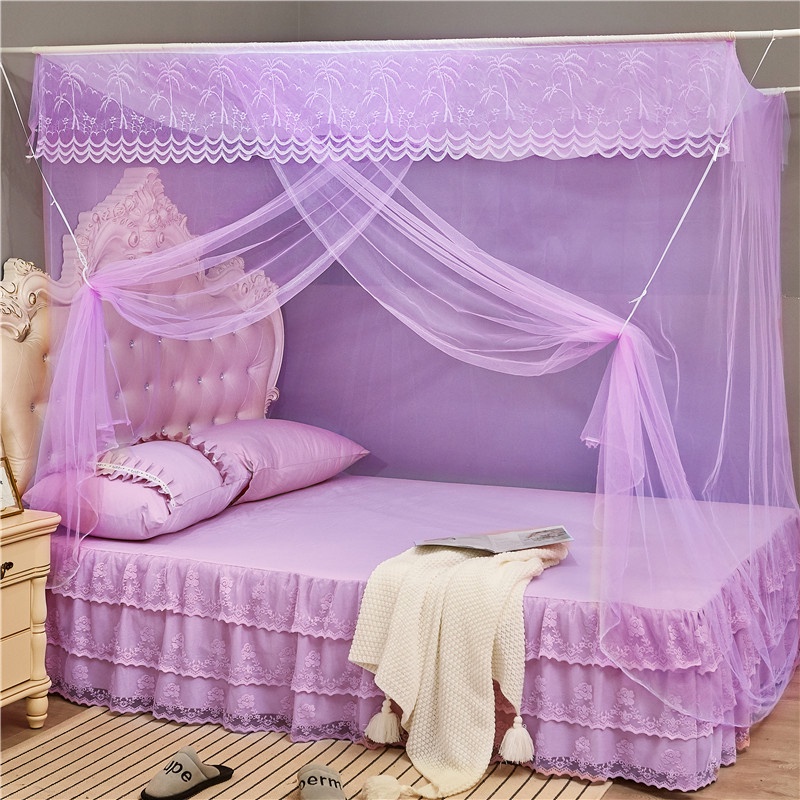 Universal Mosquito Nets Square Insect Bed Canopy Netting Curtain ...