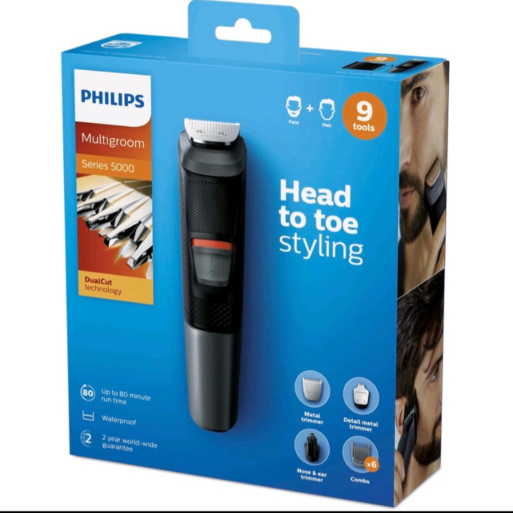 Philips multi groom Series 5000 MG5720/15 with 2 yrs international ...