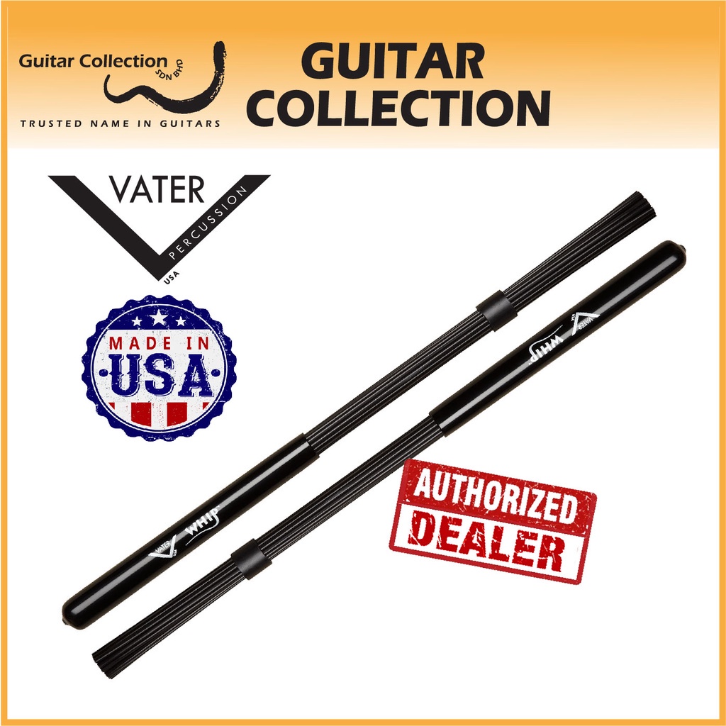 Vater VWHP Percussion Whip (1 Pair) | Shopee Singapore