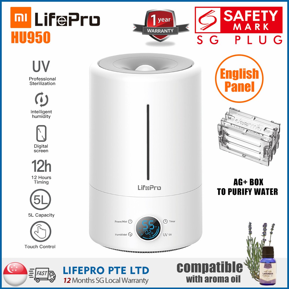 【Most Powerful Combination - Timer+Smart Humidity+UV light 】LifePro ...