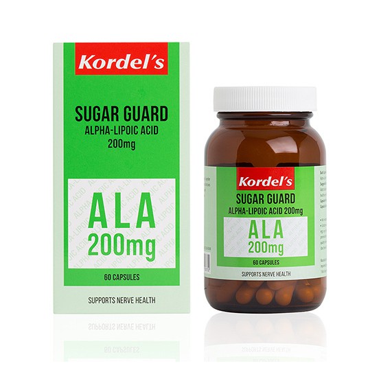Kordels Sugar Guard Alpha-Lipoic Acid 200mg (60tablets) | Shopee Singapore