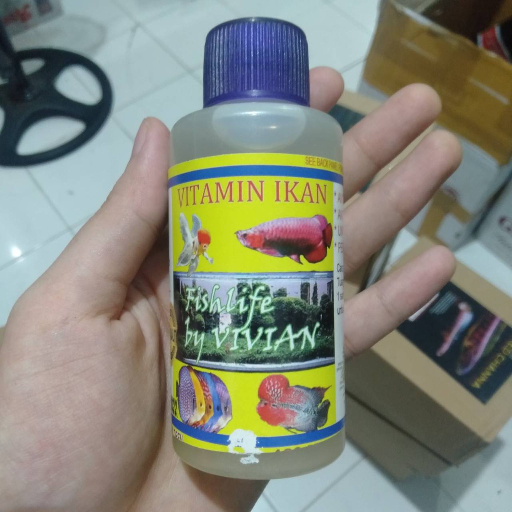 FISH VITAMINS 100 ML FISHLIFE BY VIVIAN | Shopee Singapore