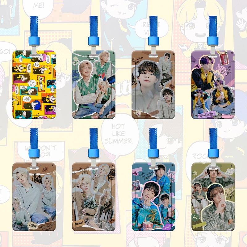 Card Holder KPOP BTS Bangtan Boys V JUNGKOOK JIMIN JIN SUGA RM JHOPE ...