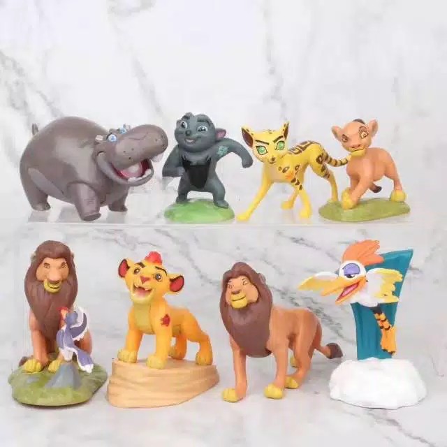 The Lion King guard Simba film Action figure | Shopee Singapore