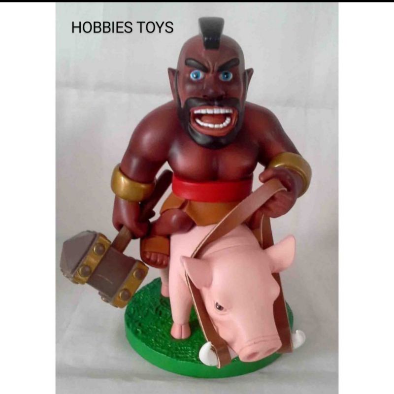 Action Figure COC Hog Rider | Shopee Singapore