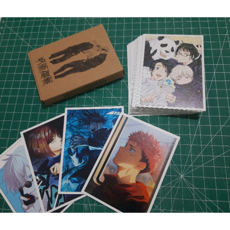 Lomo Photo Card Polaroid Mini Poster Anime Jujutsu Kaisen 1 set Itadori ...