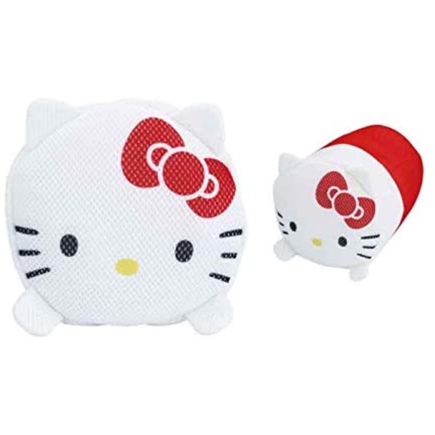 Hello kitty mesh zipped laundry pouch sanrio cute protect clothes ...