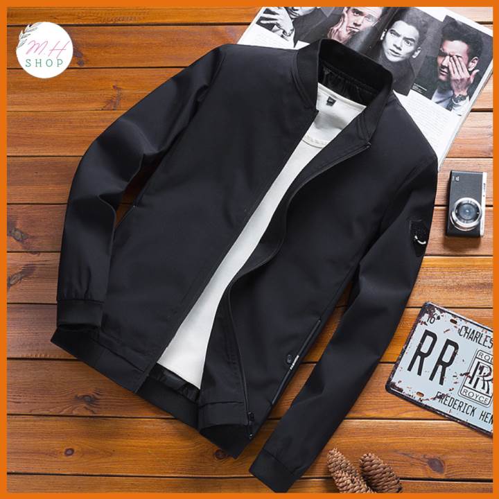 【M-4XL】Jacket Men Good Quality Sweater Men Jeket Jaket Lelaki Collar 外套男 | Shopee Singapore
