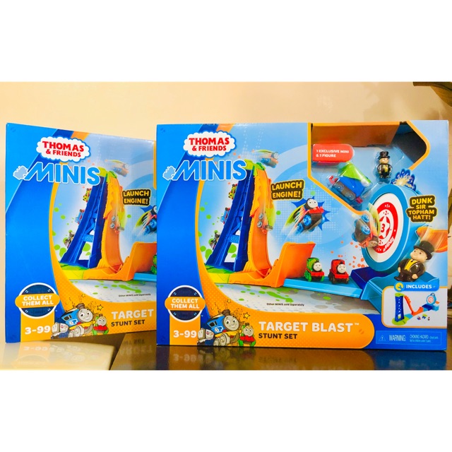 Fisher-Price Thomas & Friends MINIS, Target Blast Stunt Set (Large Box ...