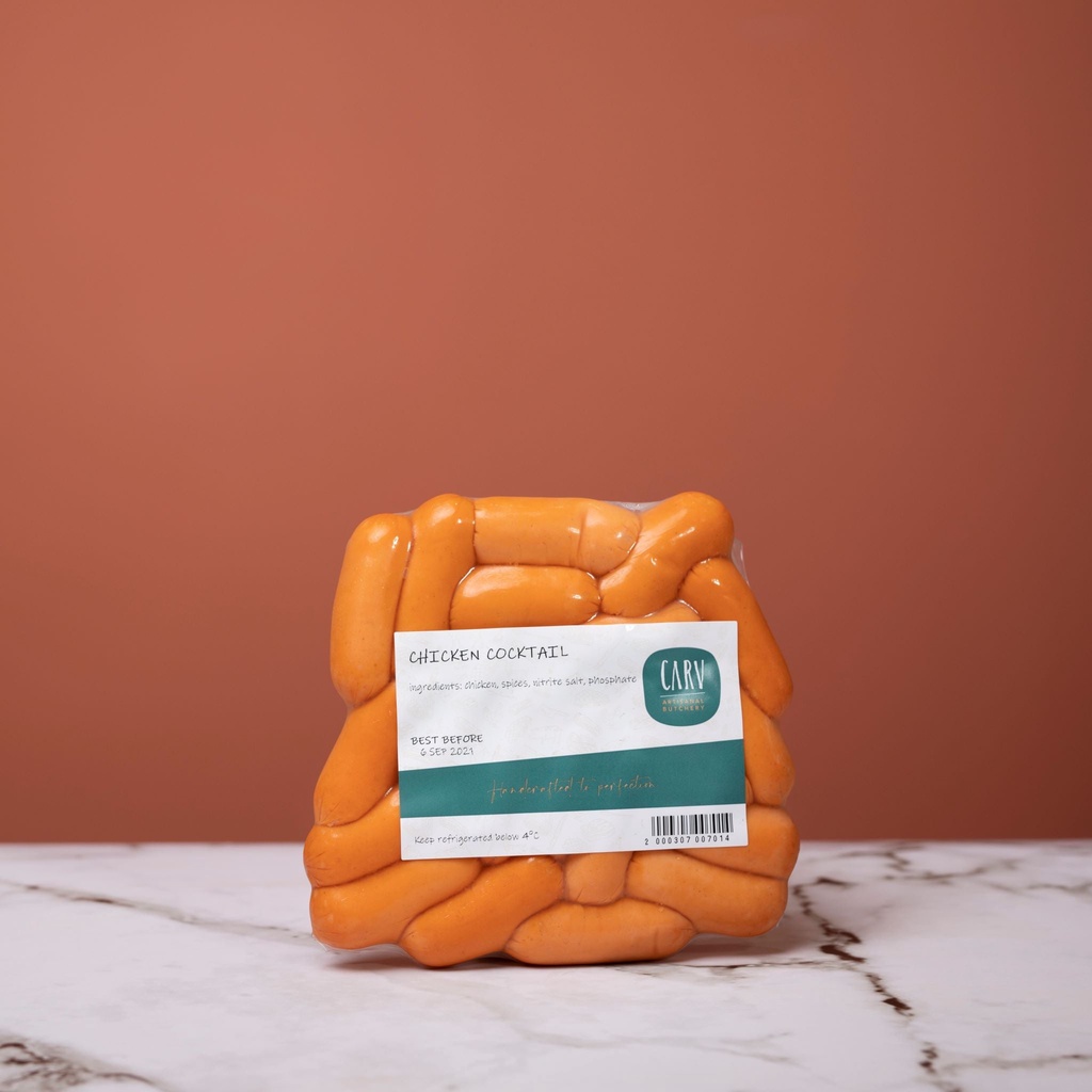 Carv Butchery Chicken Cocktail Sausage 300gm | Shopee Singapore