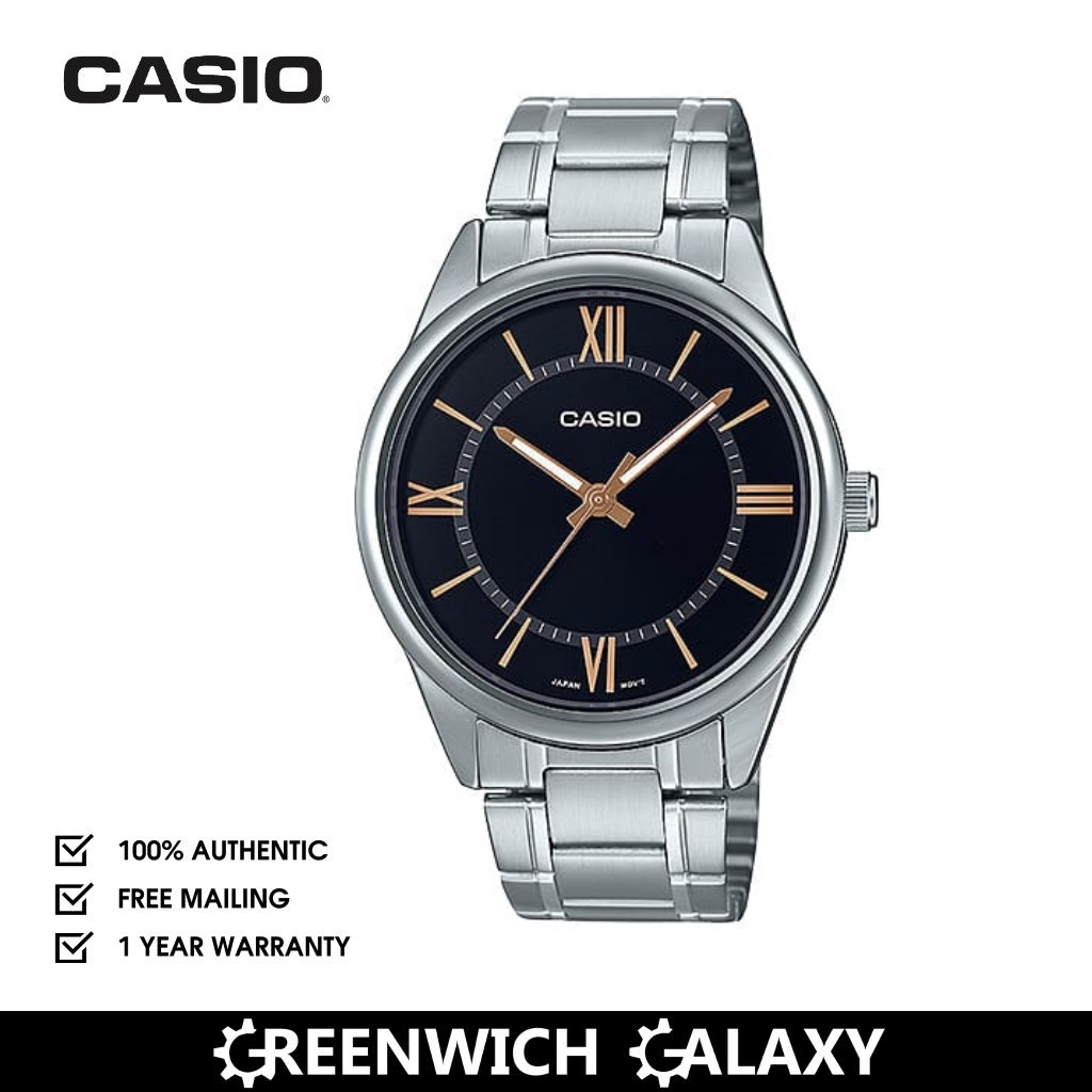 Casio Classic Analog Watch Mtp V005d 1b5 Shopee Singapore