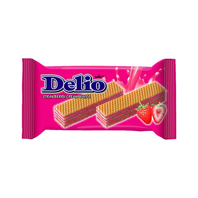 Oriental Delio Strawberry Cream Wafer 16gx24s (Halal) | Shopee Singapore
