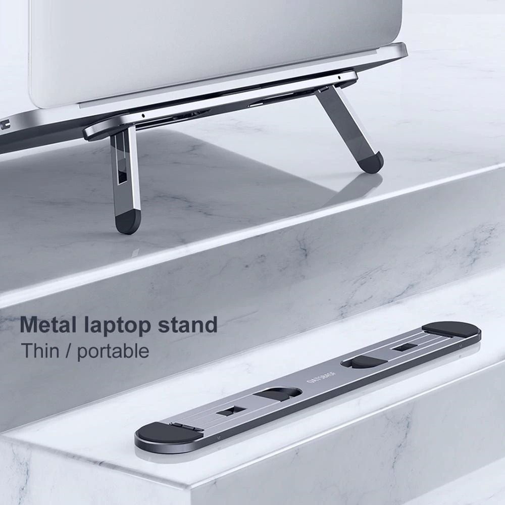 Oatsbasf Portable Laptop Stand Foldable Adjustable Support Base Non ...