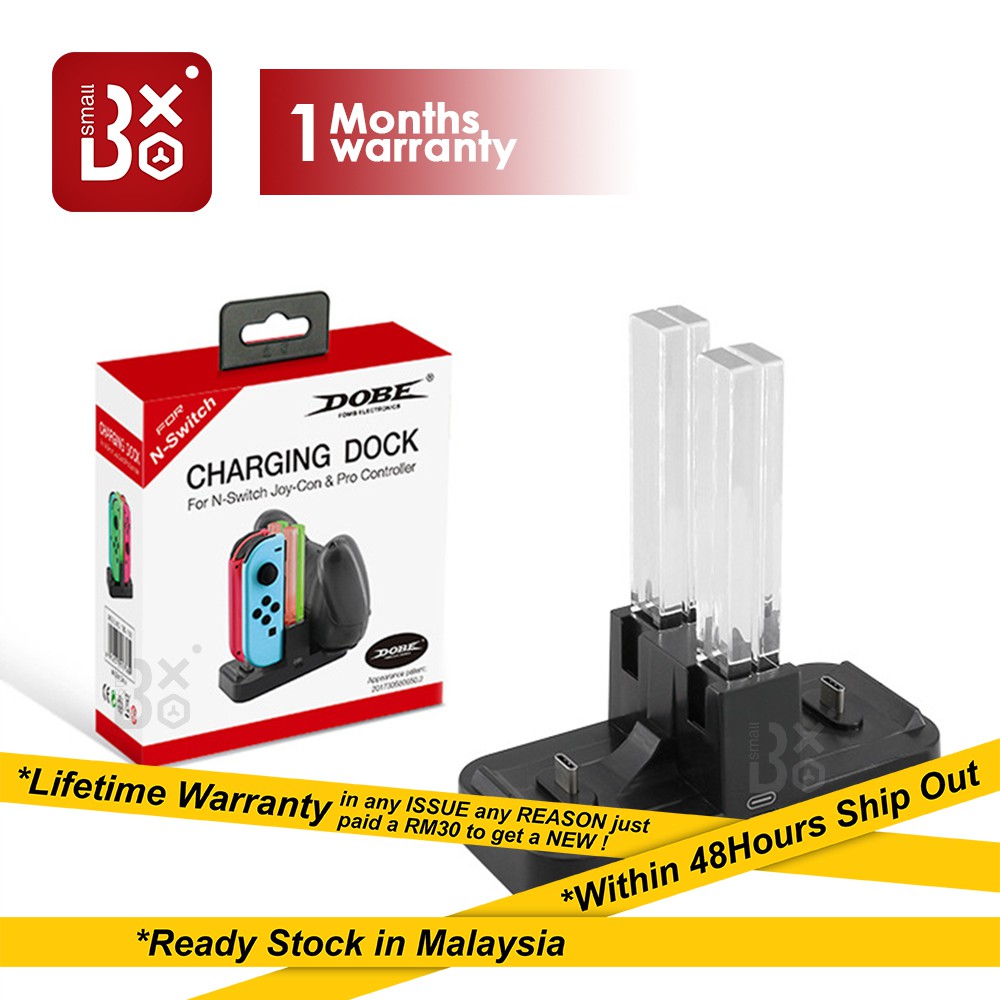 Nintendo Switch DOBE Charging Dock For 4 Joy-Con or 2 Pro Controller ...