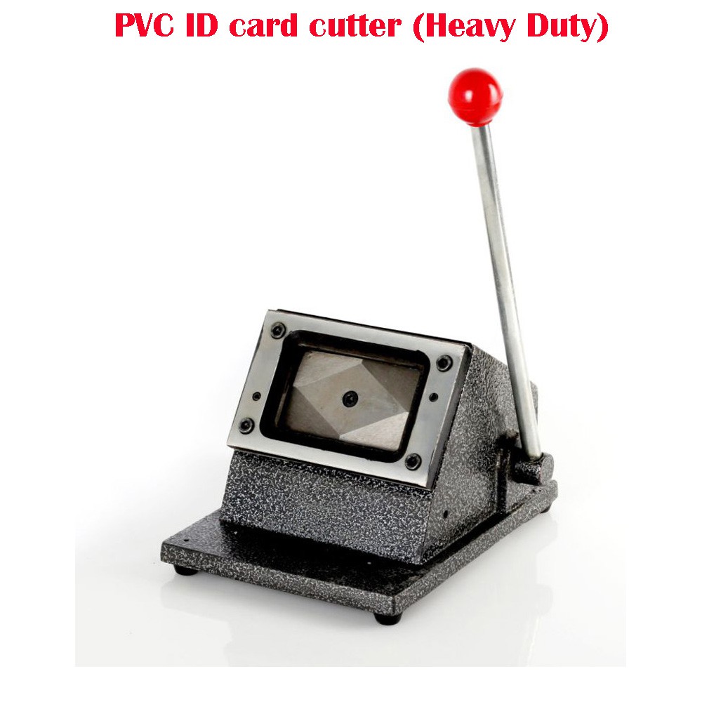 PVC ID card Cutter heavy duty/name card cutter 86*54mm | Shopee Singapore