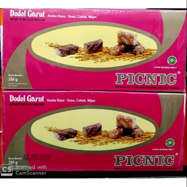 Picnic Dodol Garut Sesame Chocolate 250g | PICNIC DODOL GARUT COKLAT WIJEN 250g | Shopee Singapore