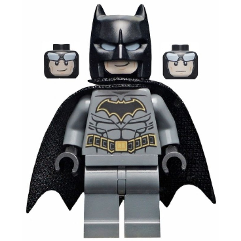 [KSG] Lego Batman - Dark Bluish Gray Suit with Gold Outline Belt and ...