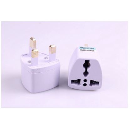 UK 3 Pin Plug Travel Adapter Plug | Shopee Singapore