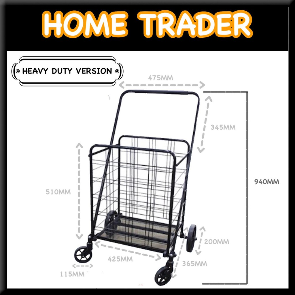 SHOPPING TROLLEY 】 【 ALUMINIUM / HEAVY DUTY SERIES 】 【 MULTI MODEL ...