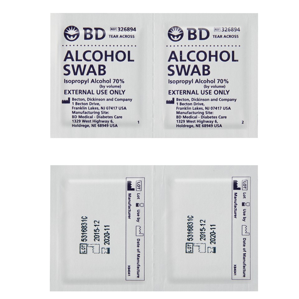 BD Alcohol Swab / Wipe (Box of 100 pcs) | Shopee Singapore