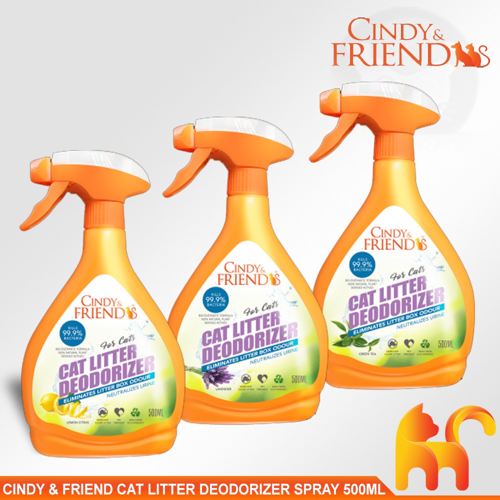 [Best Seller] Cindy & Friend Cat Litter Deodorizer Spray 500ml ...