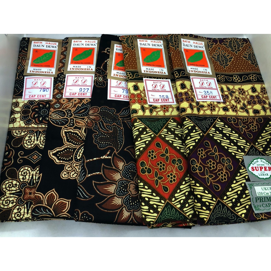 Fine Batik Daun Dewa Cotton Super Wide Large Size 120cm x203cm High ...