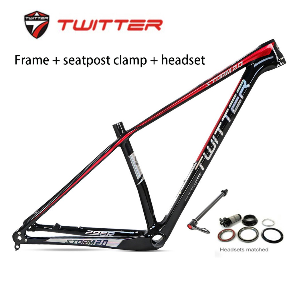 TWITTER STORM 2.0 disc brake MTB mountain bike off-road carbon fiber ...