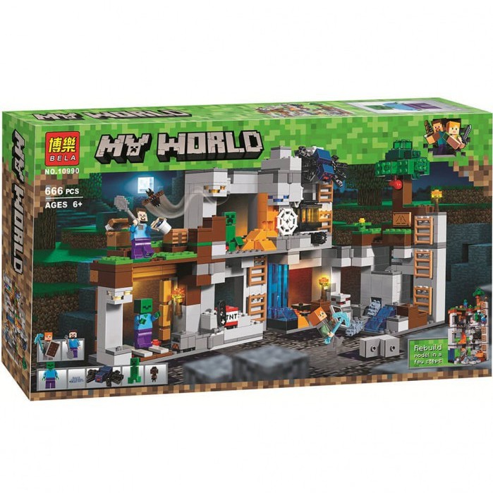MINECRAFT THE BEDROCK ADVENTURE 21147 LEGO COMPATIBLE BRICK | Shopee ...
