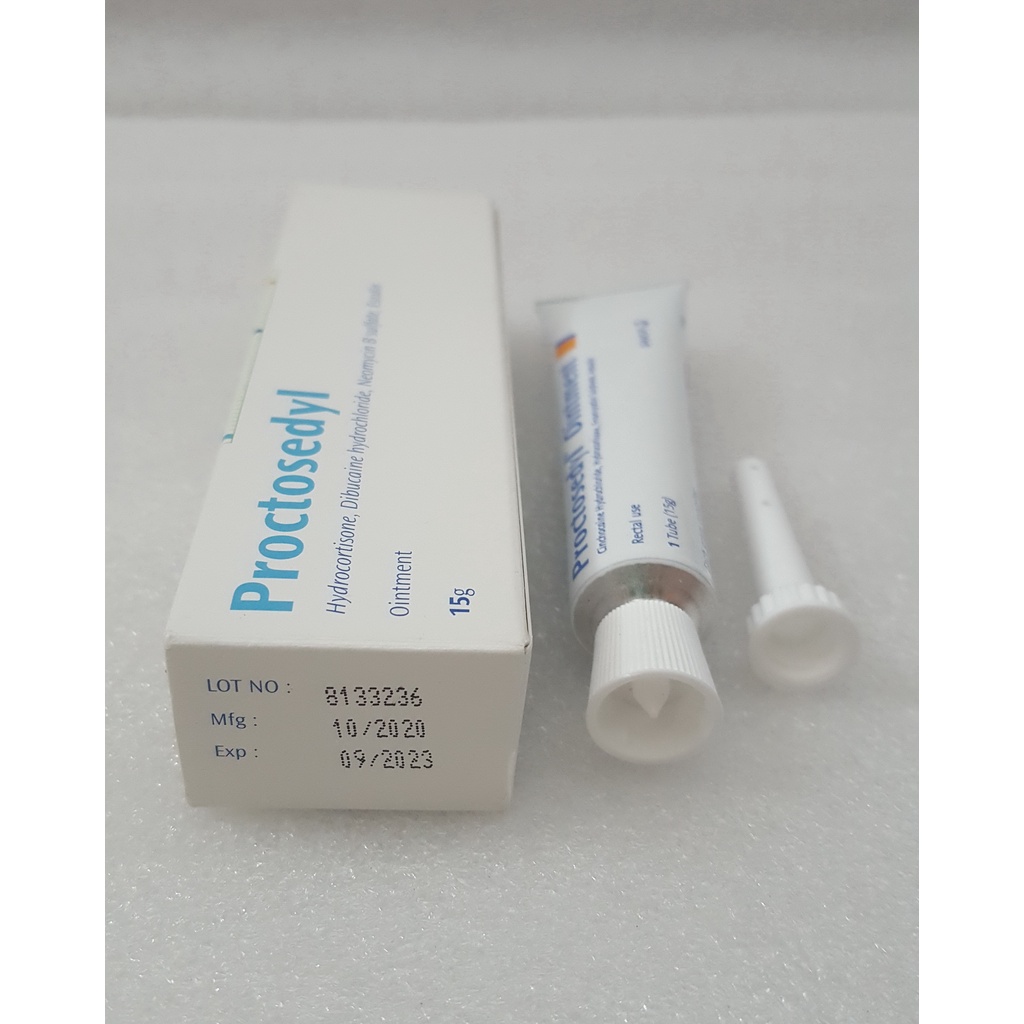 PROCTOSEDYL Ointment 15g For Hemorrhoids/Piles Care | Shopee Singapore
