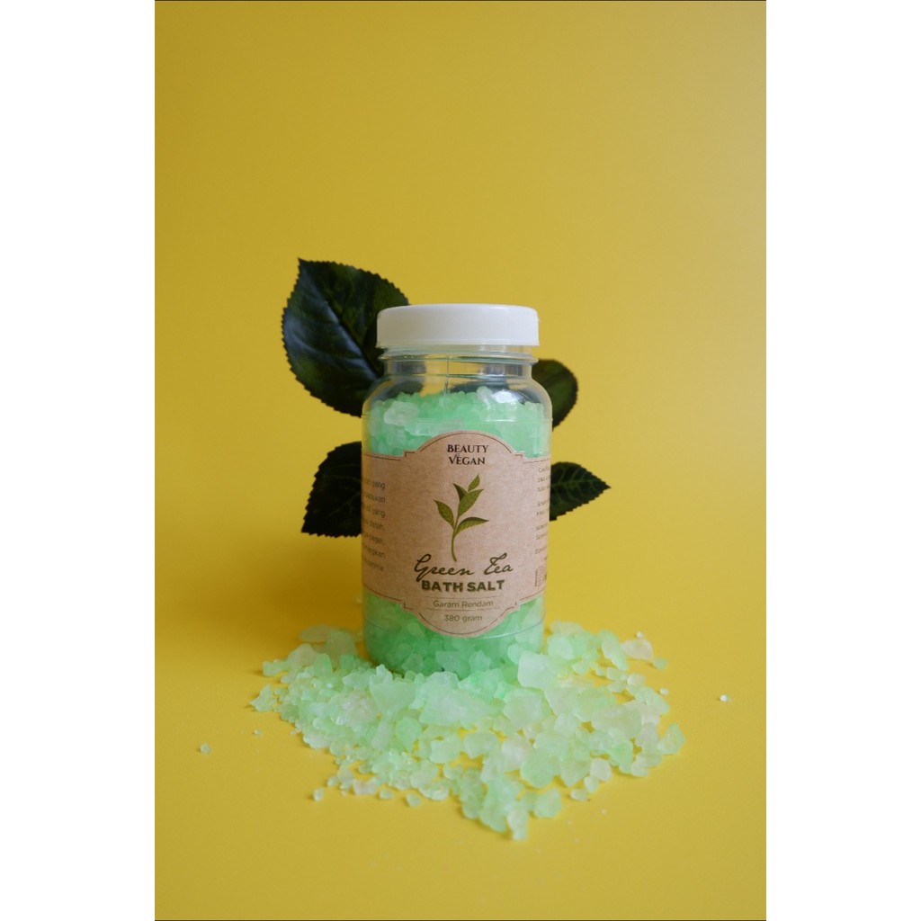 HIJAU Green tea Soak Salt (Green tea Bath Salt) | Shopee Singapore