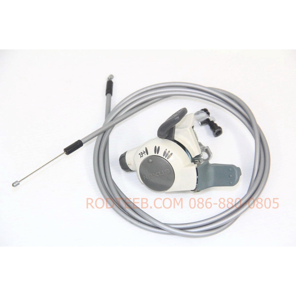 SHIMANO NEXUS 3 Speed Hub Gear Shifter White (With Cable) | Shopee ...